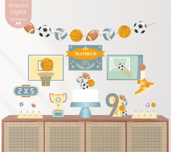 KIT DIGITAL FESTA ESPORTES - Dona Lia Festeira