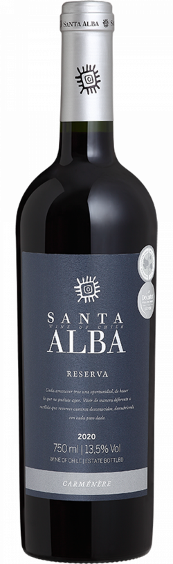 Santa Alba Carmènére Reserva - OURO NOSSO
